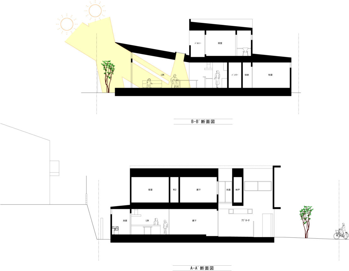 The Longing House ヘリンボーンとサロンのある憧れの家 | 一級建築士事務所アトリエm | 大阪 設計事務所 建築家| 注文 ...